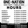 Events | One Nation Tap & Table