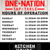 Events | One Nation Tap & Table